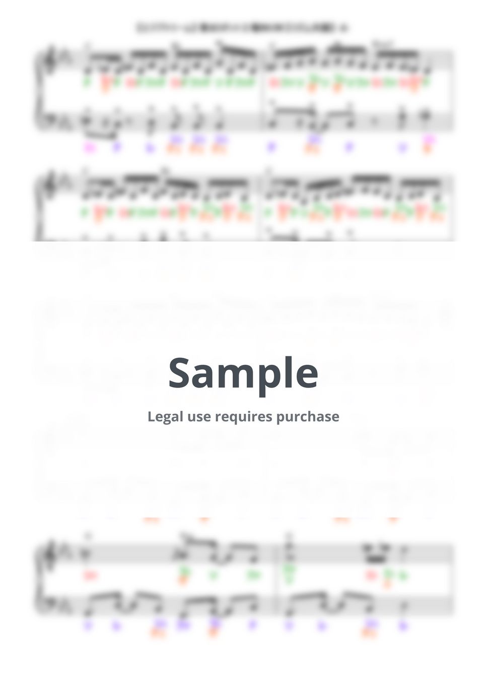Rhythm Heaven Fever - Screwbot Factory 2 (easy piano with scale names ...