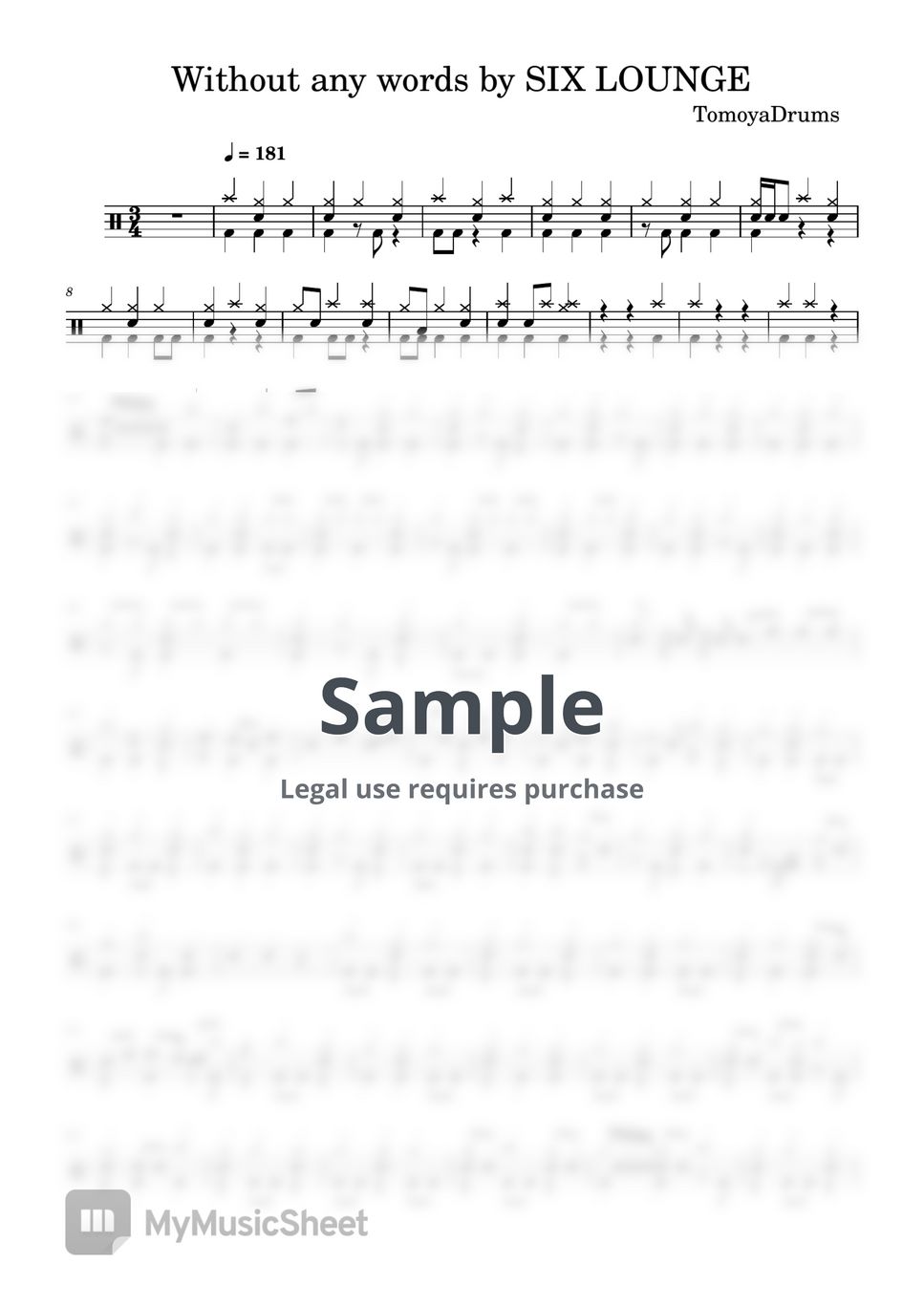 Six Louge - Without any words by SIX LOUNGE - (BLEACH: Thousand Year ...