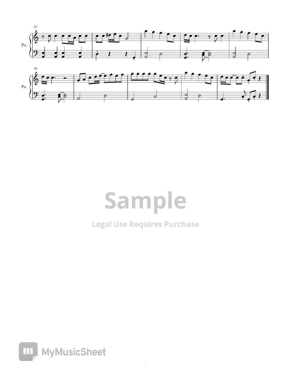 BTS - Dynamite (Easy Version) Sheets by Blessing Memory