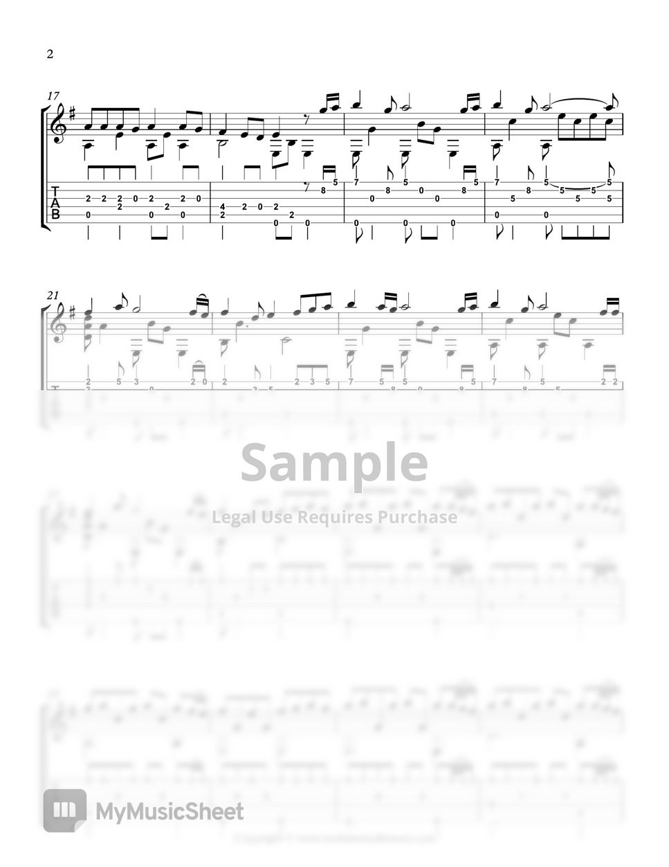 Arijit Singh - Tum Hi Ho(Aashiqui 2) Tab + 1staff by Mohammad Lameei