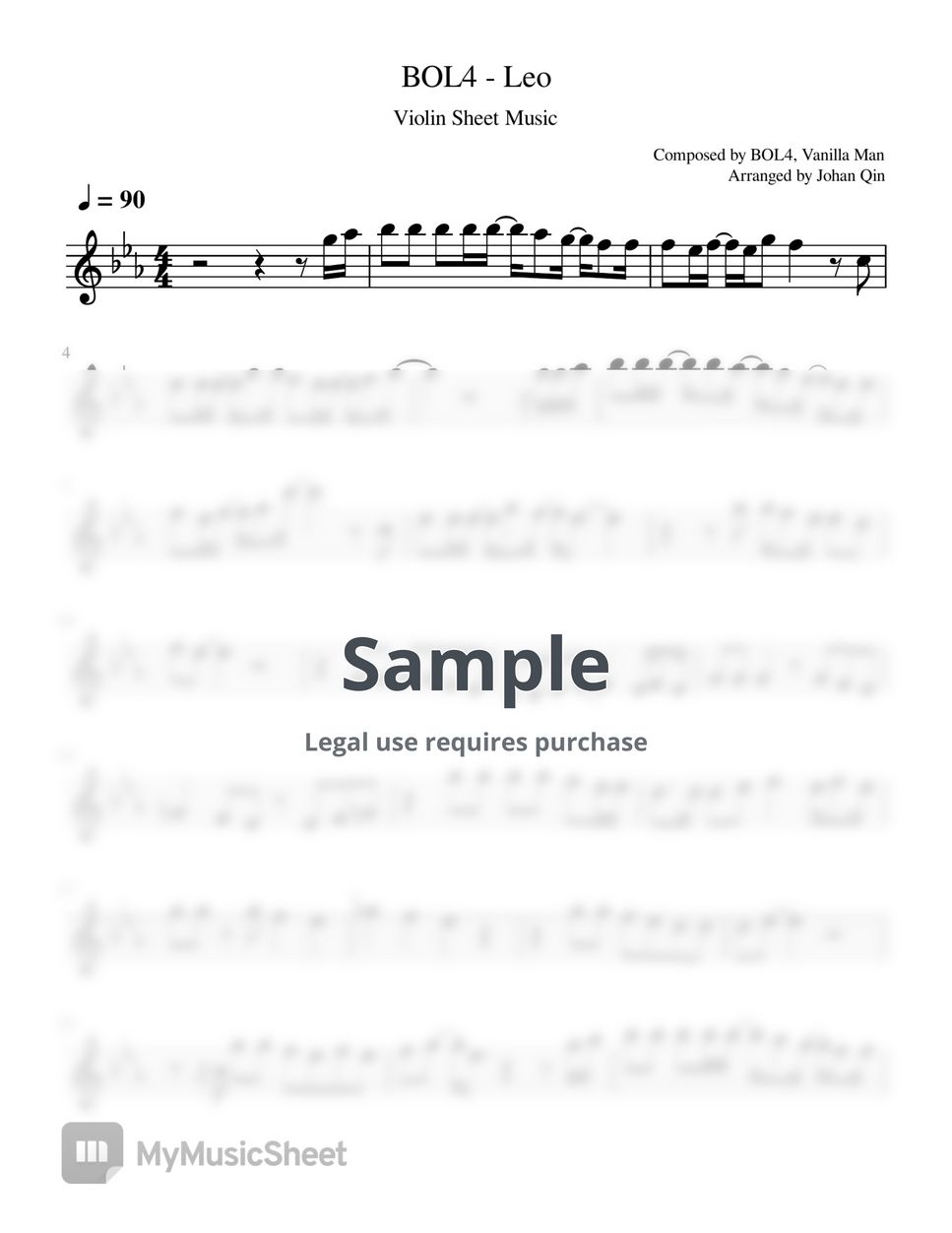 BOL4 - Leo نوتة by Johan Qin