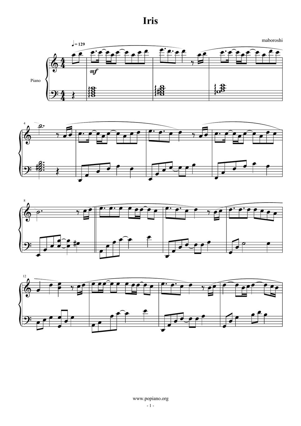 藍井艾露 - 《Iris》 - 『Sworad Art Online Alicization』 ED FULL by 藍井エイル ...