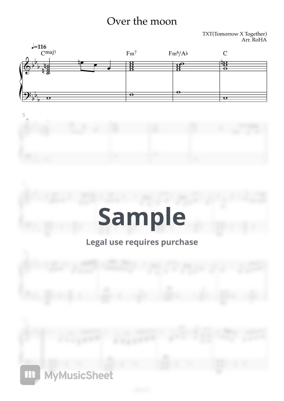 txt - over the moon Sheets by RoHA