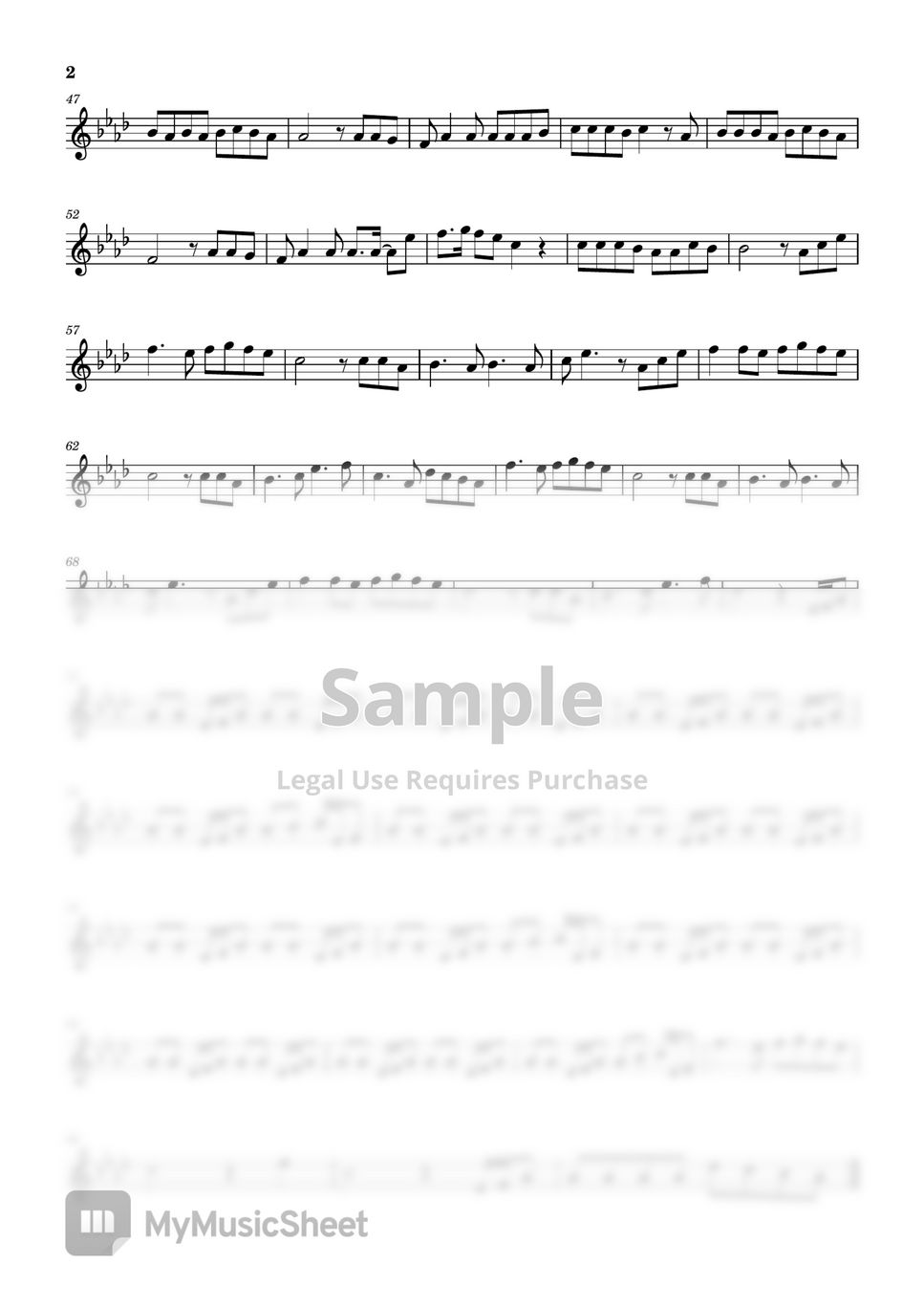 Avicii - The NIghts (Trumpet in Bb) Sheets by WendaMusic