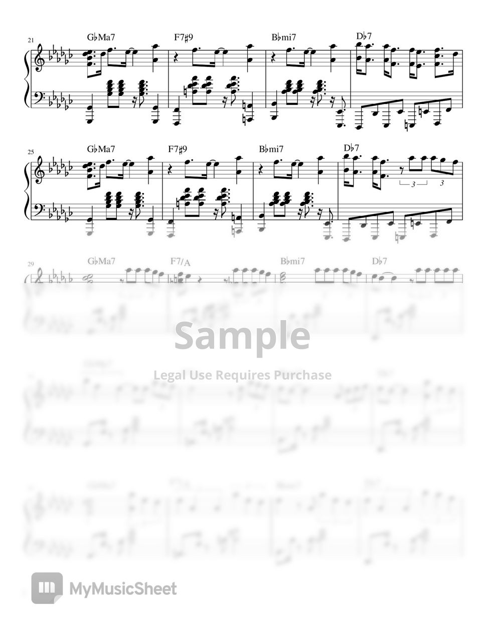 Ariana Grande - Thank U Next Sheets by James Ursel