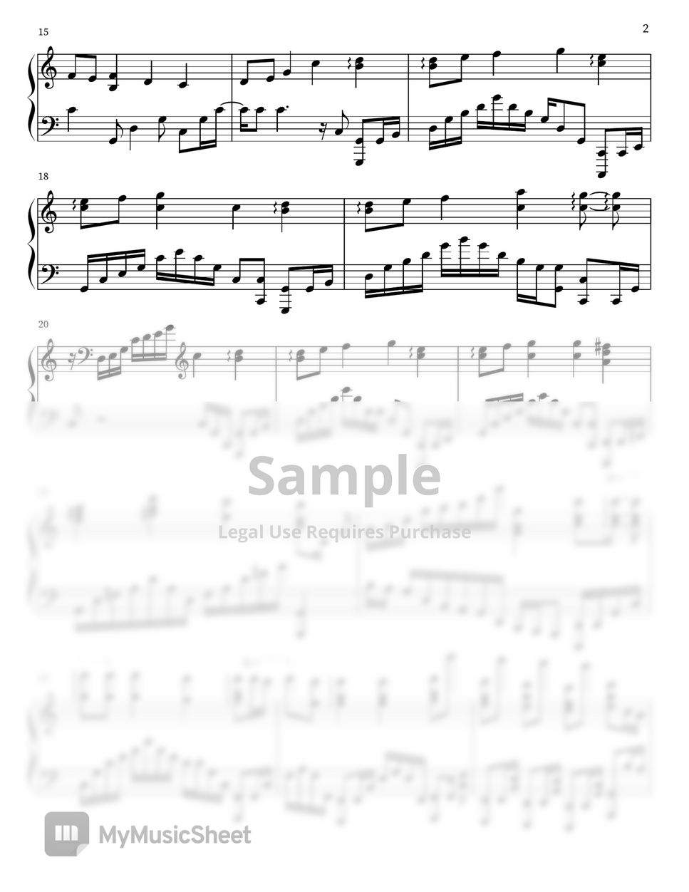 Surtono - Hymne Guru Sheet Music by Cecilia A. M.