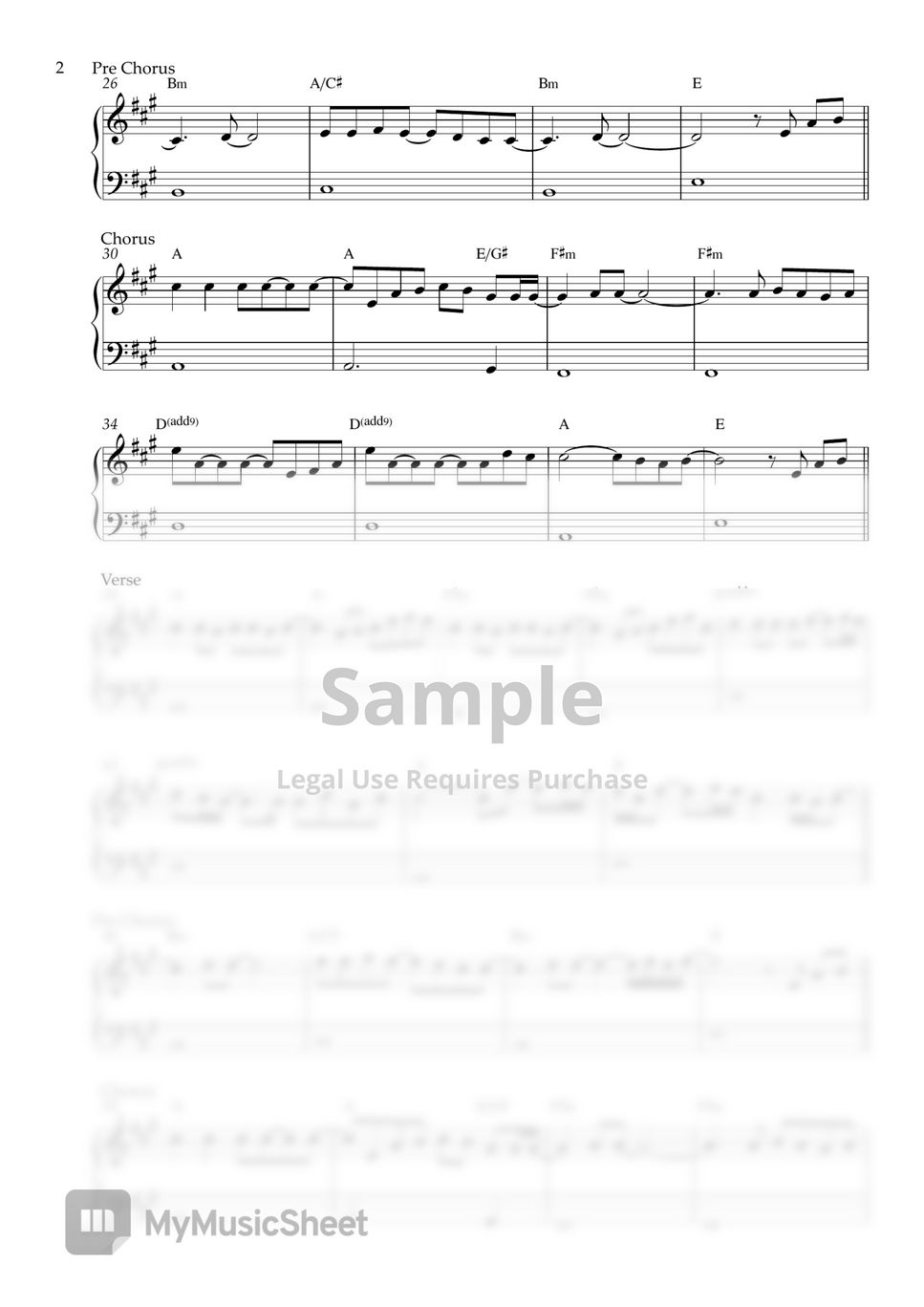 Little Mix ft. Jason Derulo - Secret Love Song (EASY PIANO SHEET ...