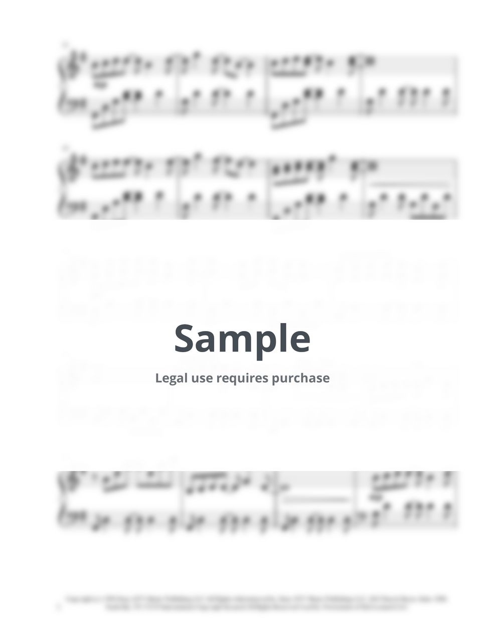 Alan Silvestri - Feather Theme (from Forrest Gump (harp)) Hoja by Sally ...