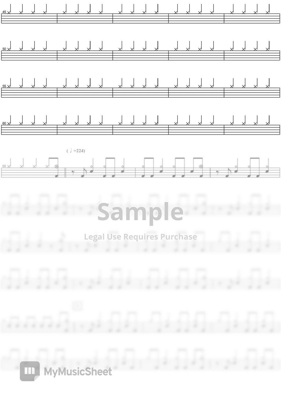 Iron Maiden - Fear Of The Dark Sheets by COPYDRUM