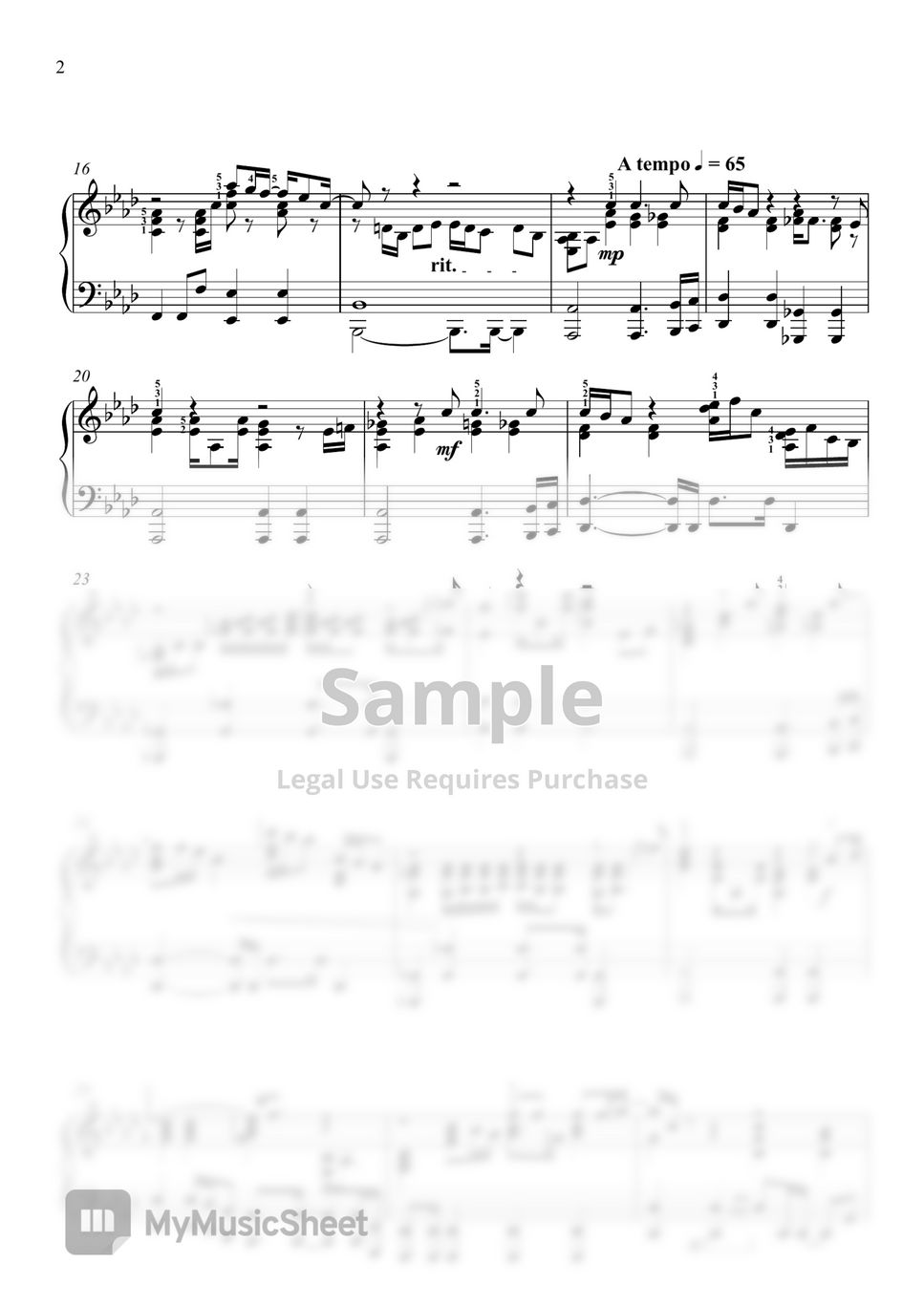 Joe Cocker You Are So Beautiful Sheet By Adelina Piano
