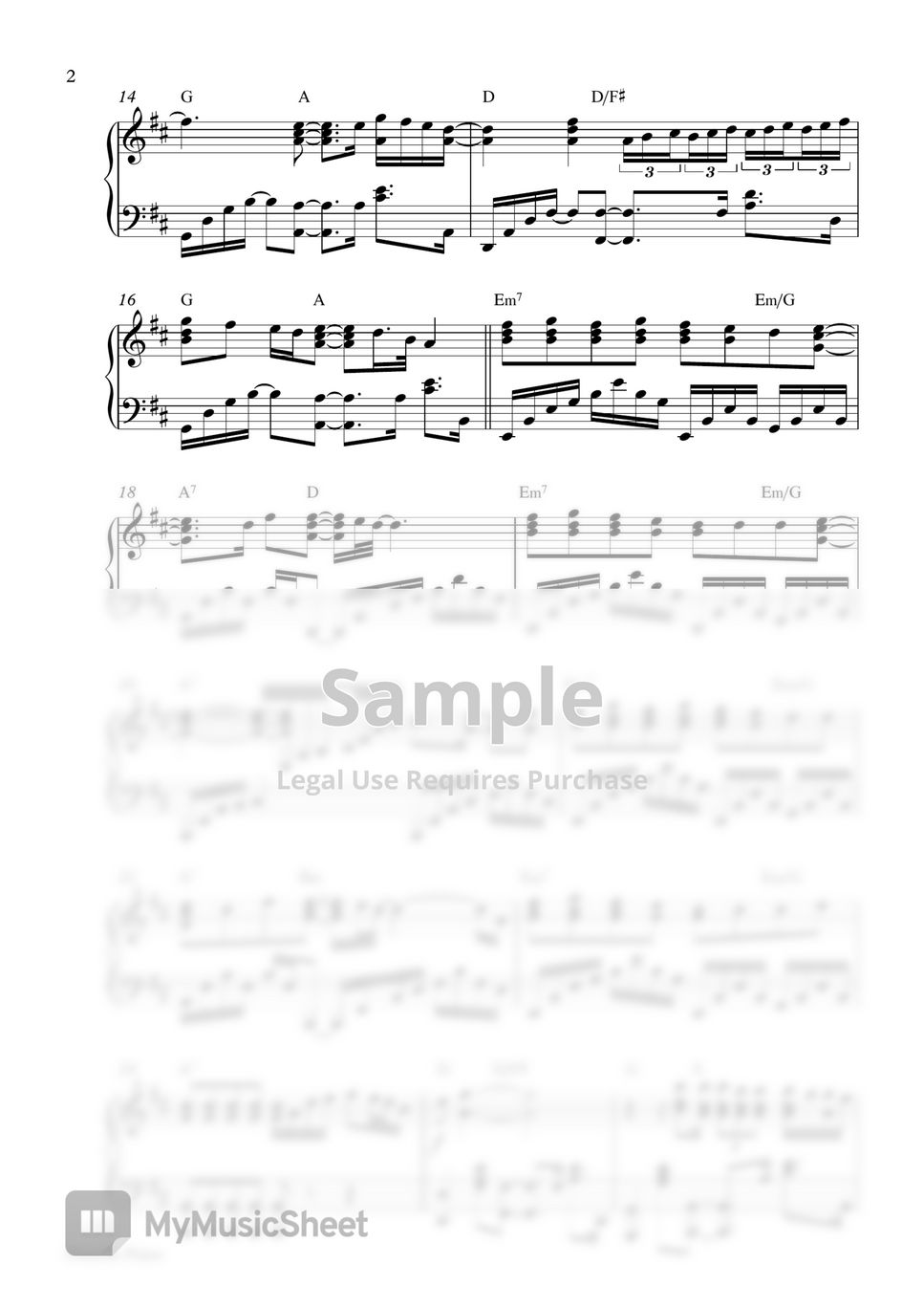 Ed Sheeran Thinking Out Loud Piano Sheet Sheets By Pianella Piano