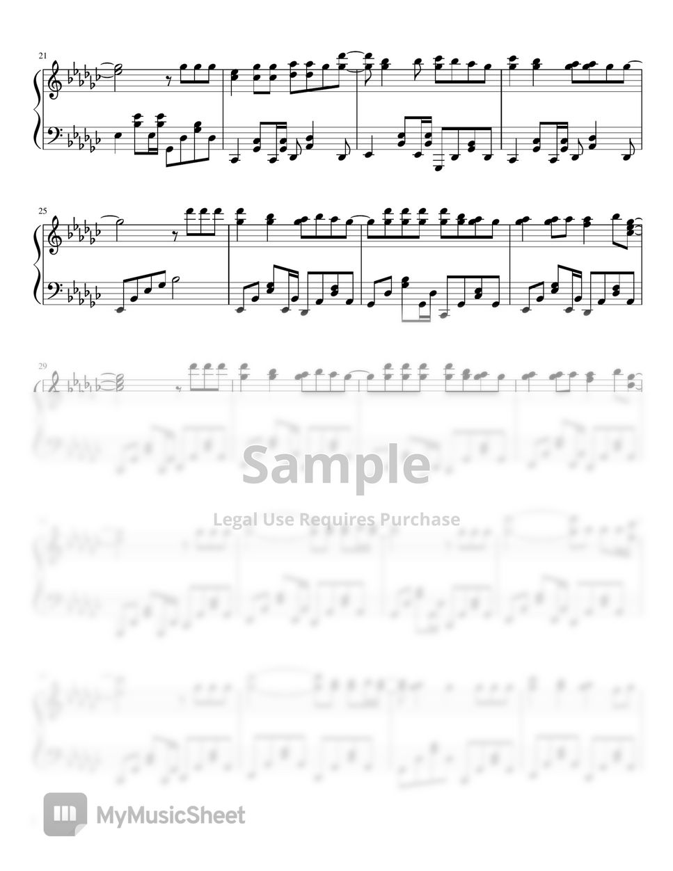 BLACKPINK - Lovesick Girls by Eva Music Sheet