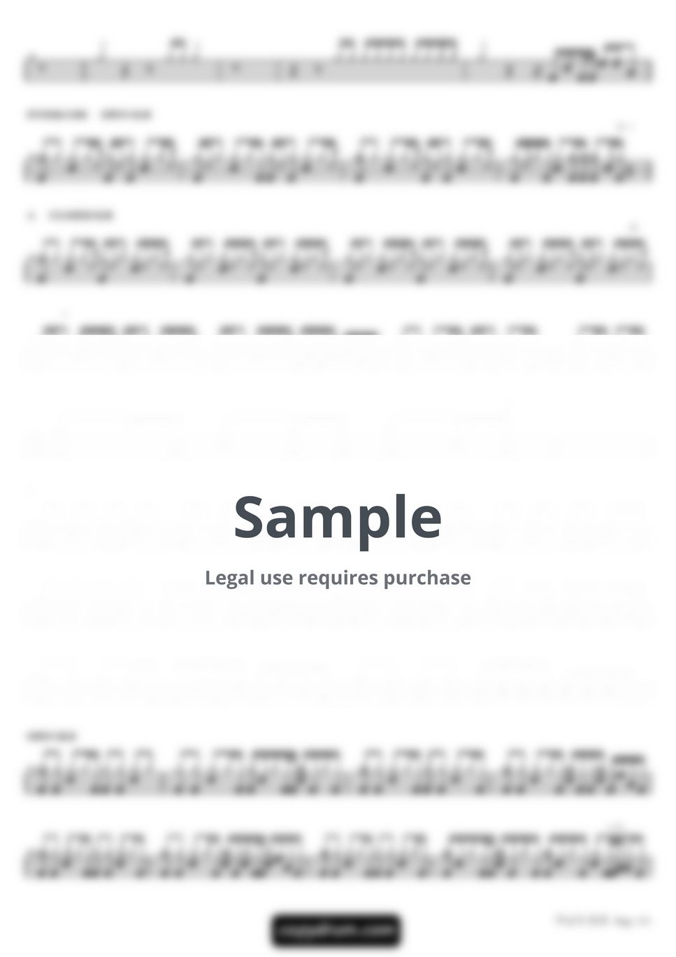 WELOVE - 주님의 영광 (영광을 돌리세) - 모든 열방 주 볼 때까지 Sheets by COPYDRUM