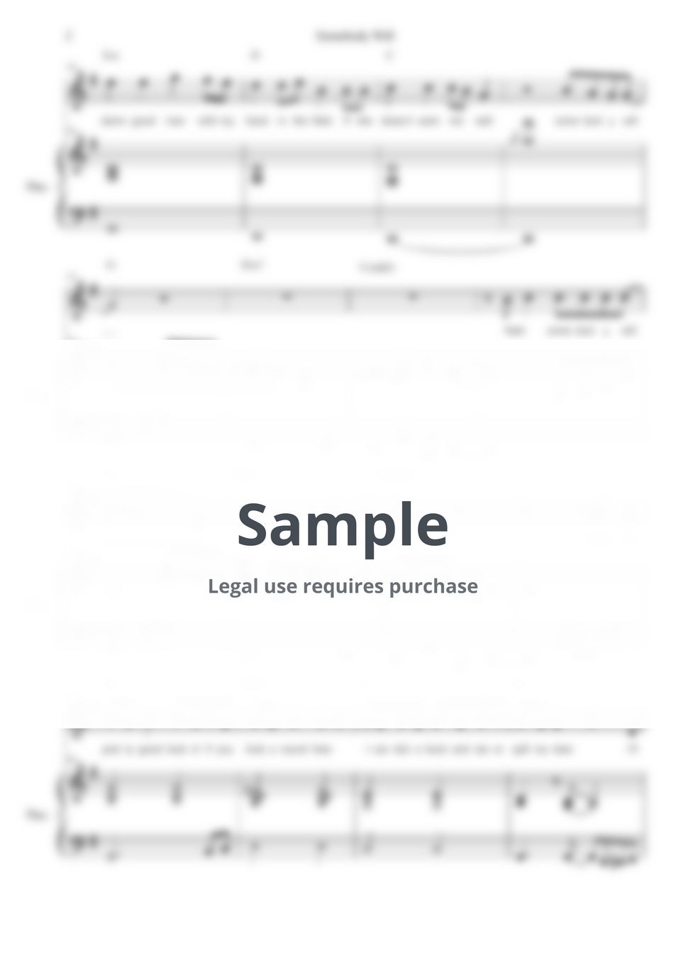 뮤지컬 Schucked (셕트) - Somebody Will Sheet Music by TaeHyun Taylor Lee