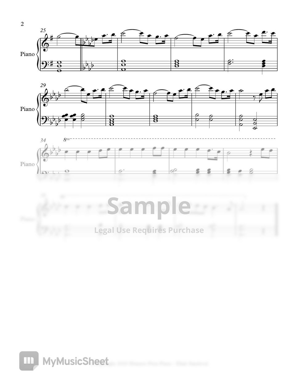Heraldos del Rey - Solo un poco más - Fácil Sheet Music by Himnos Pista ...