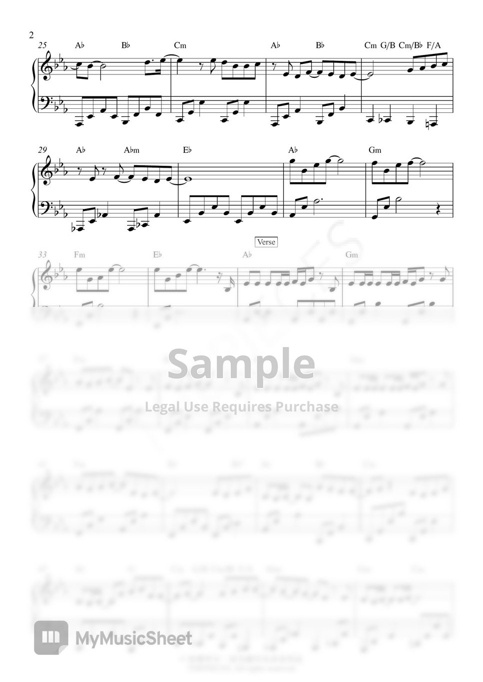 Aimer - March of time Sheet Music by Thepieces