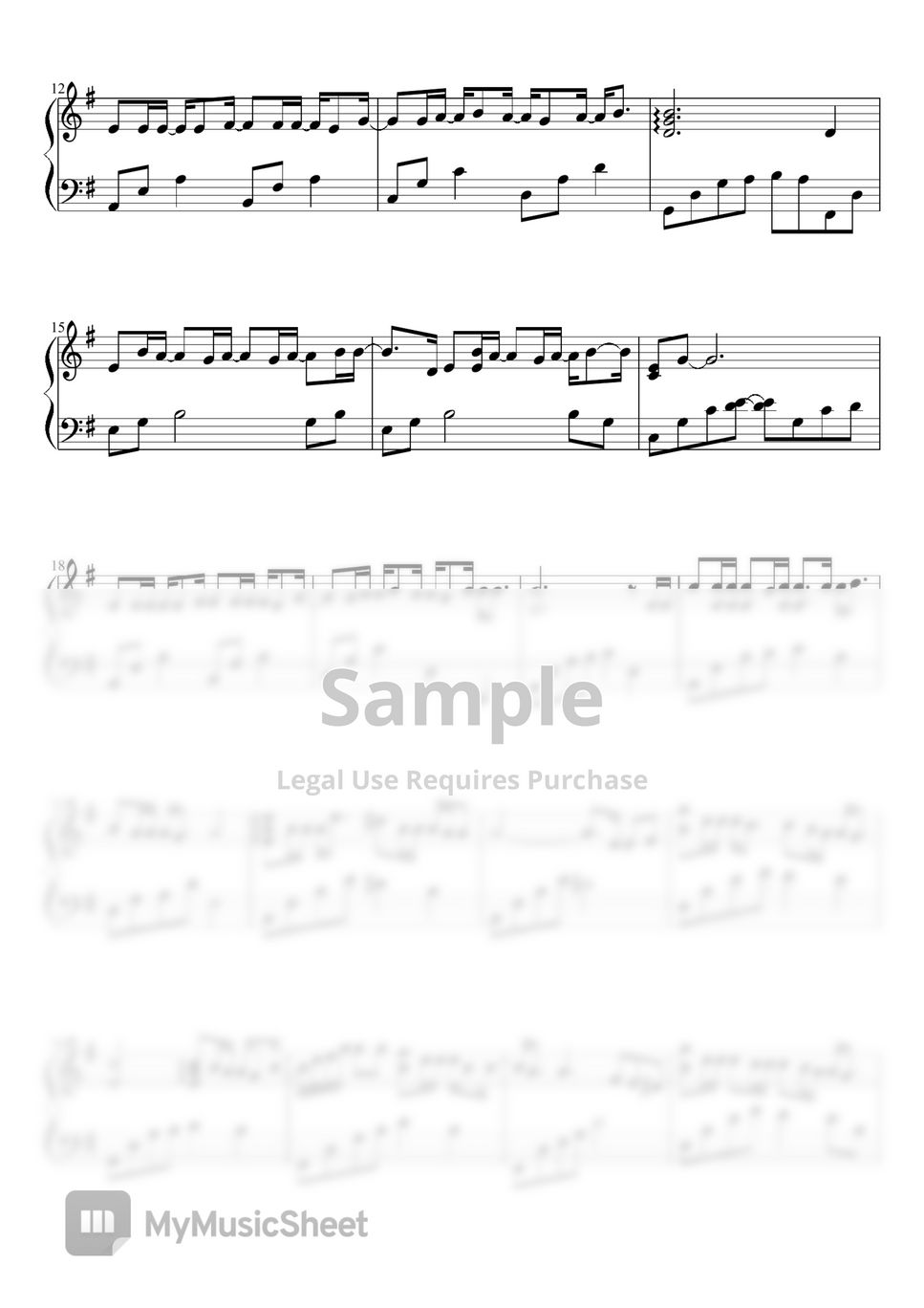 Tulus - Pamit Sheets by Henry William