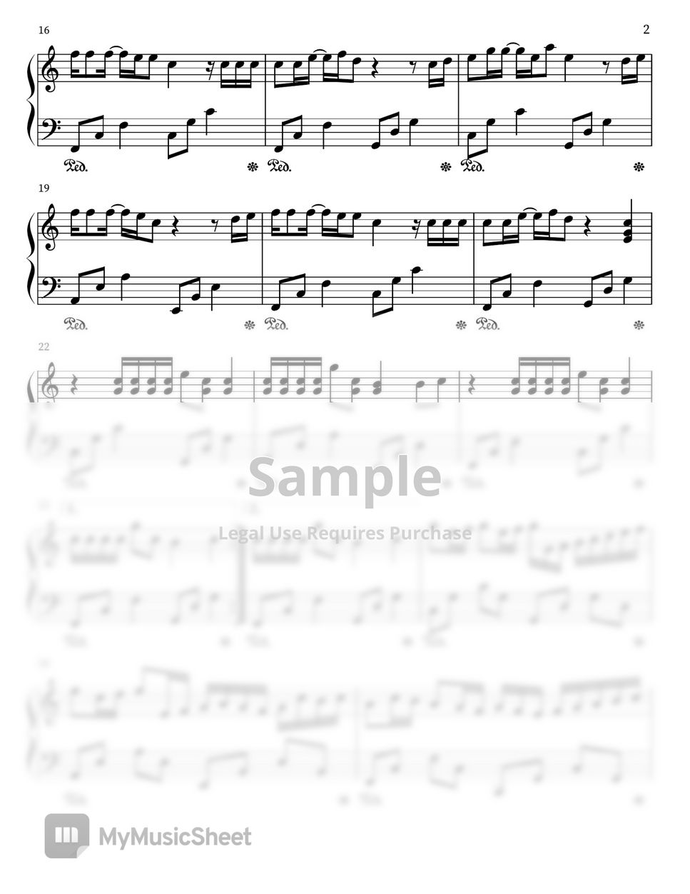Maroon 5 - Memories (Easy Piano) Sheets by Open Music Scores
