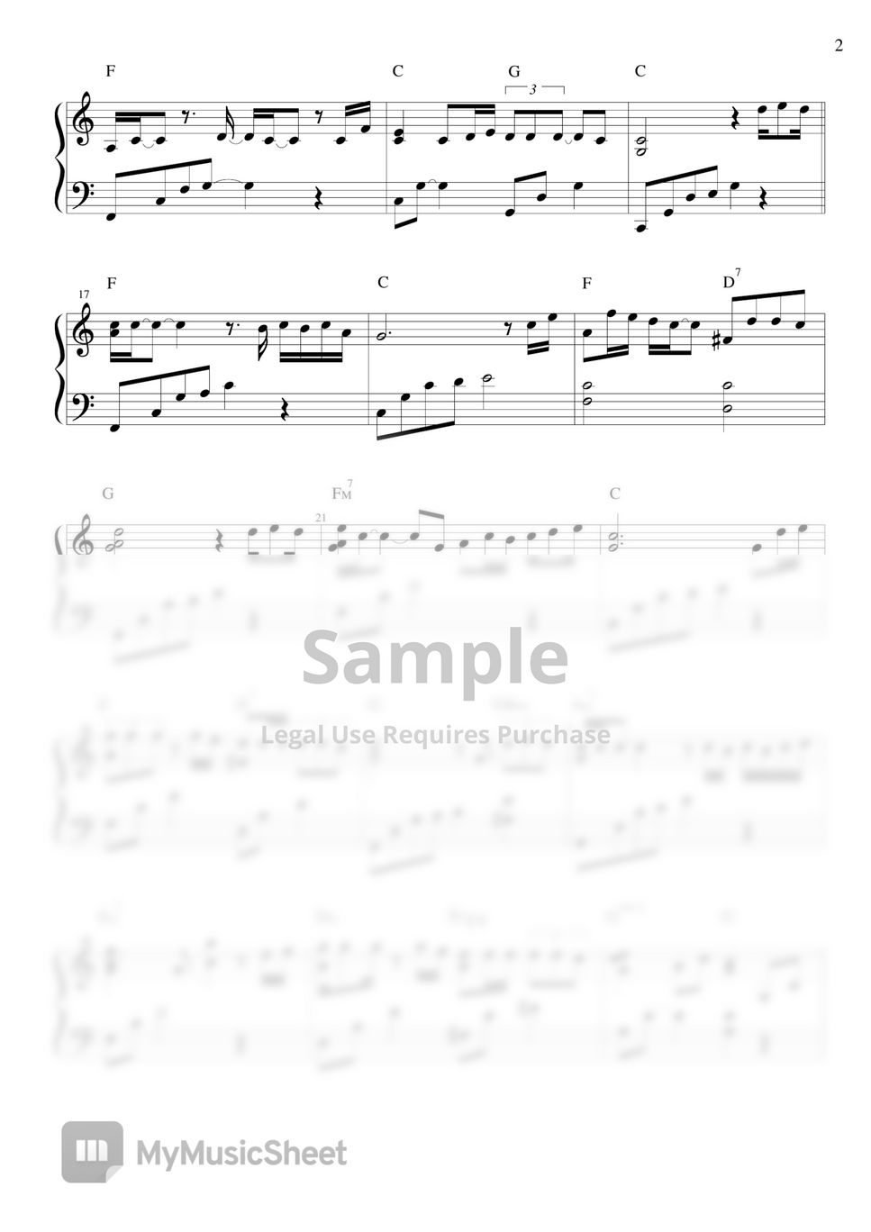 Ha Duck Kyu 하덕규 Thorn Tree 가시나무 Sheet By Harpiano
