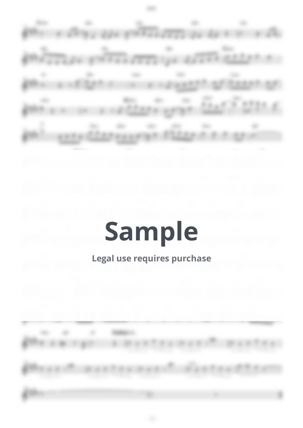 TOOBOE - Jouzai (Chainsaw Man / in Bb) Sheets by muta-sax