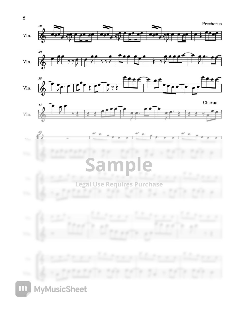 SEVENTEEN (세븐틴) - Fallin' Flower (舞い落ちる花びら) - Violin w/ Piano Intro ...