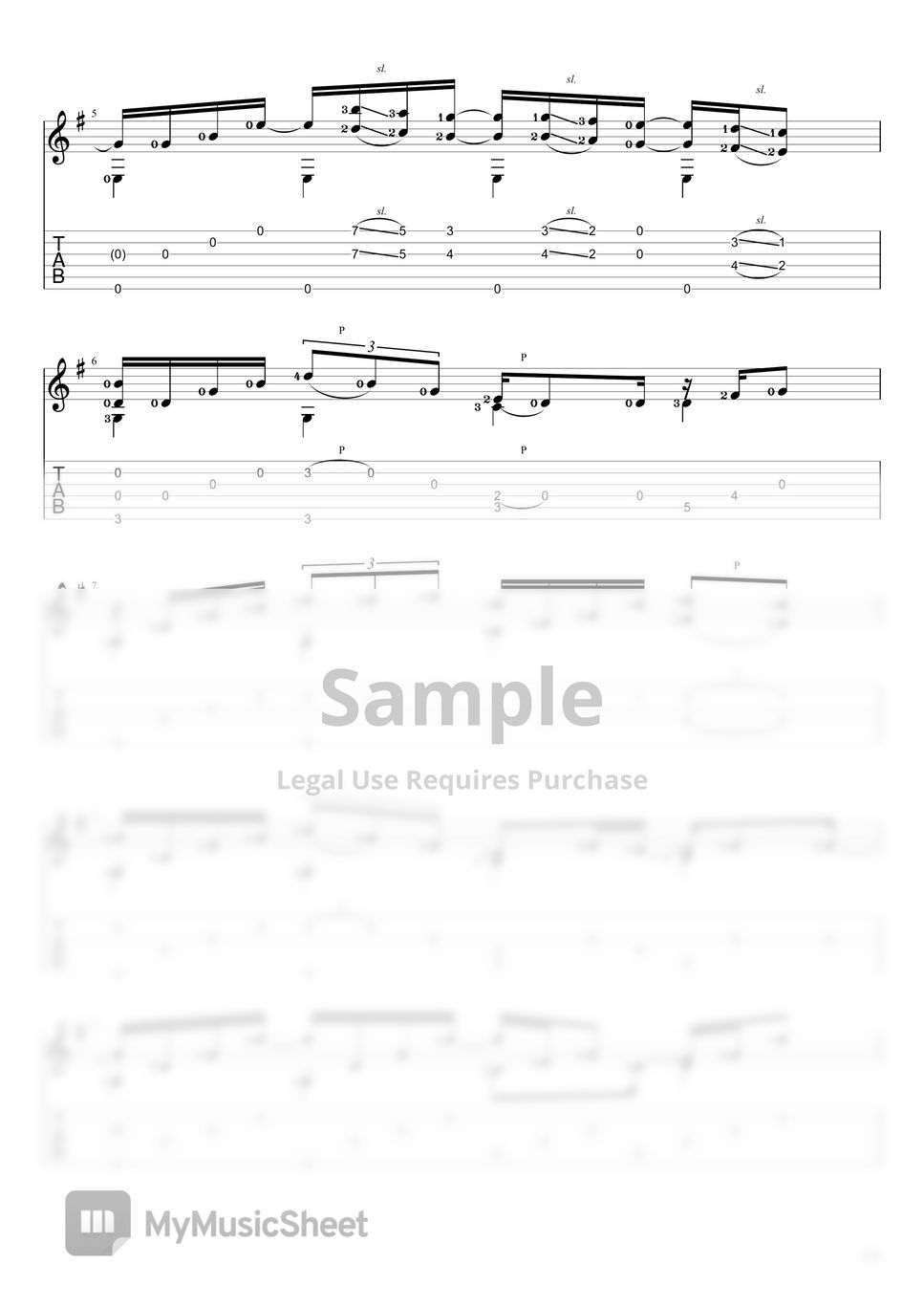 Fabio Concato - M'innamoro davvero (Solo Guitar Arrangement) TAB+1 ...