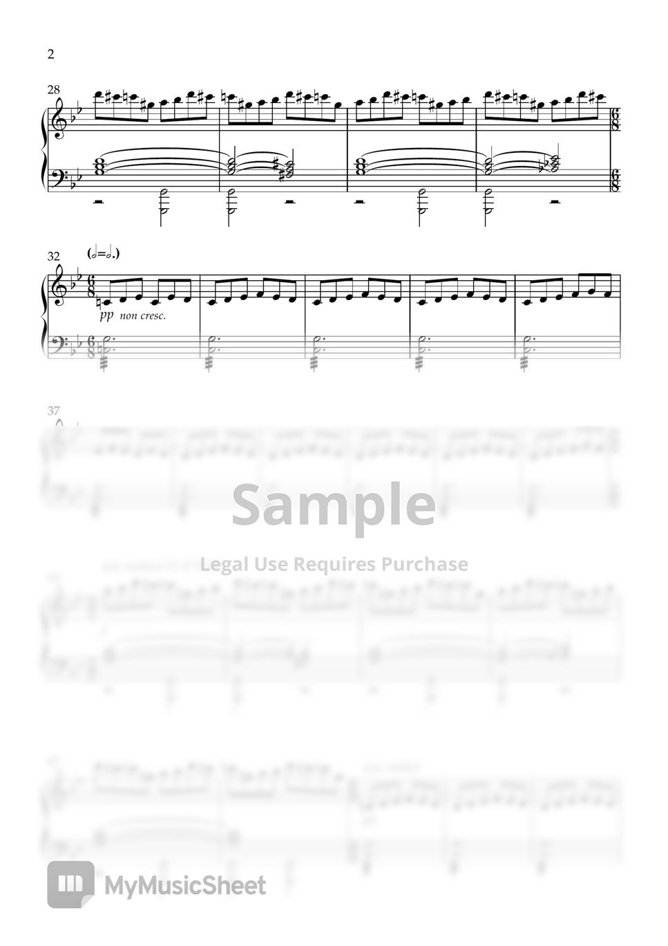 Castle In the Sky OST - Robot Soldier Piano Sheet Music PDF | Pian ...