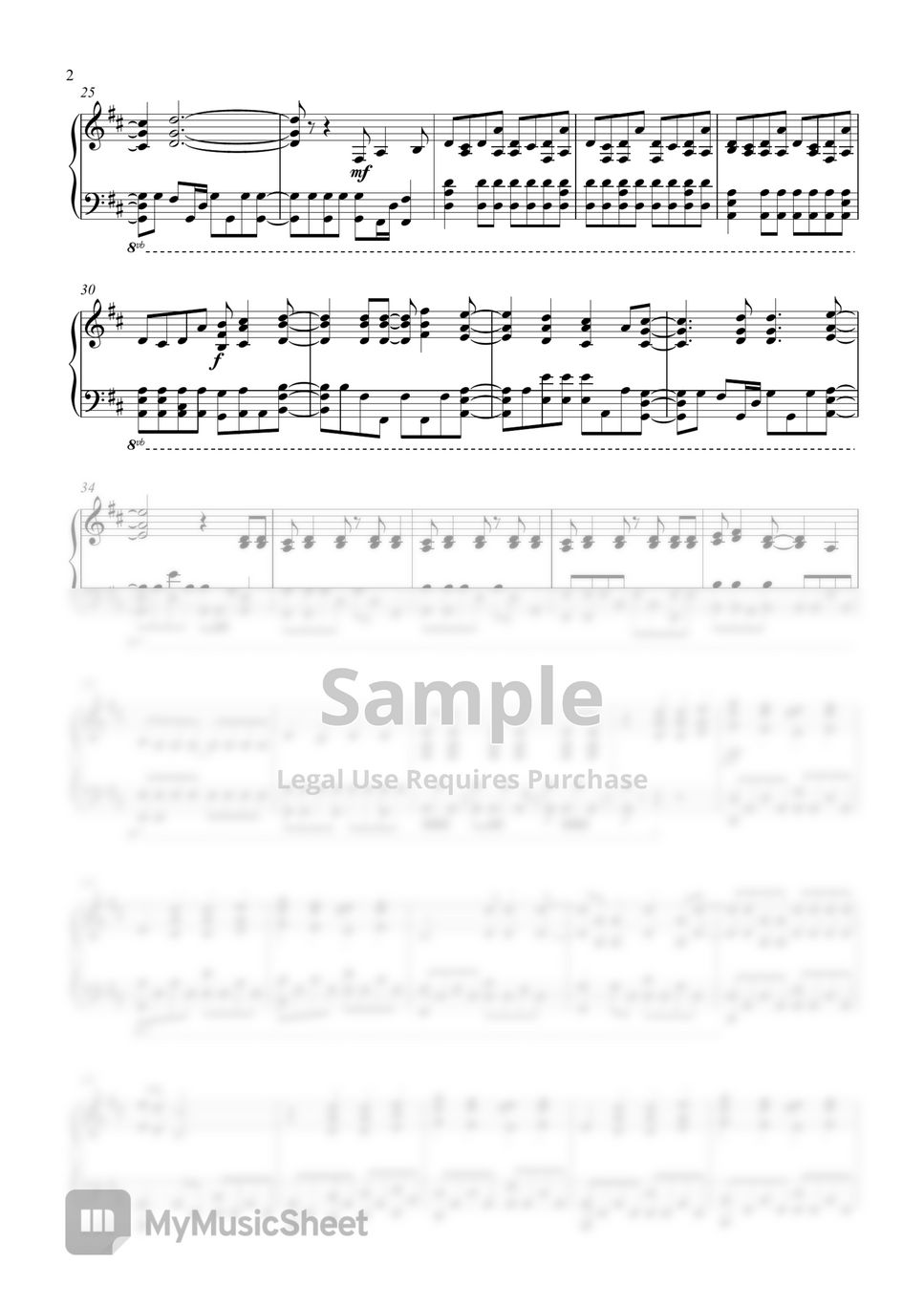 Naruto: Shippuuden OP 6 - Sign Sheet Music