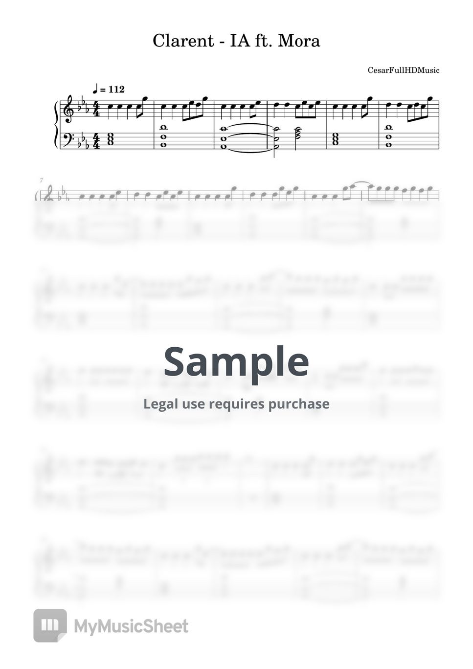 Clarent ft. Mora - IA Sheets