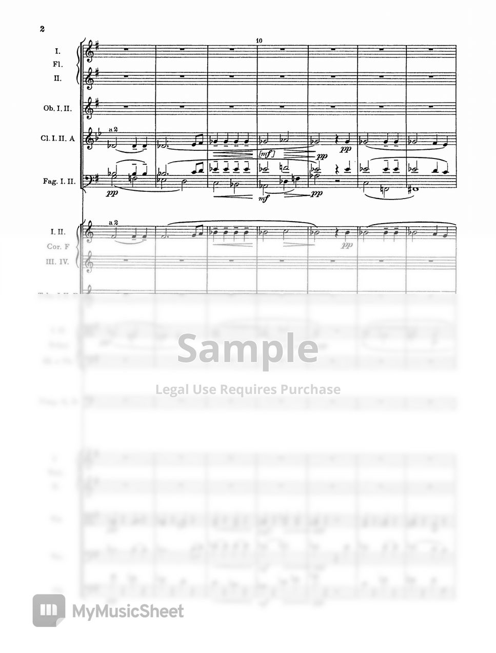 A. Dvorak - Symphony No. 8 in G major Sheets by Original Score