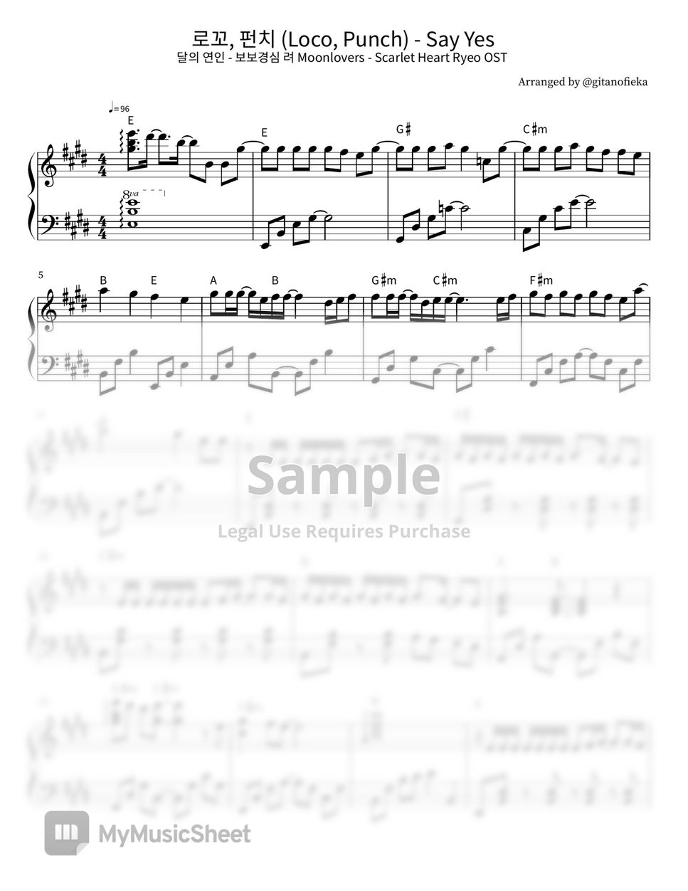 달의 연인 - 보보경심 려 Moonlovers - Scarlet Heart Ryeo OST - 로꼬, 펀치 (Loco ...