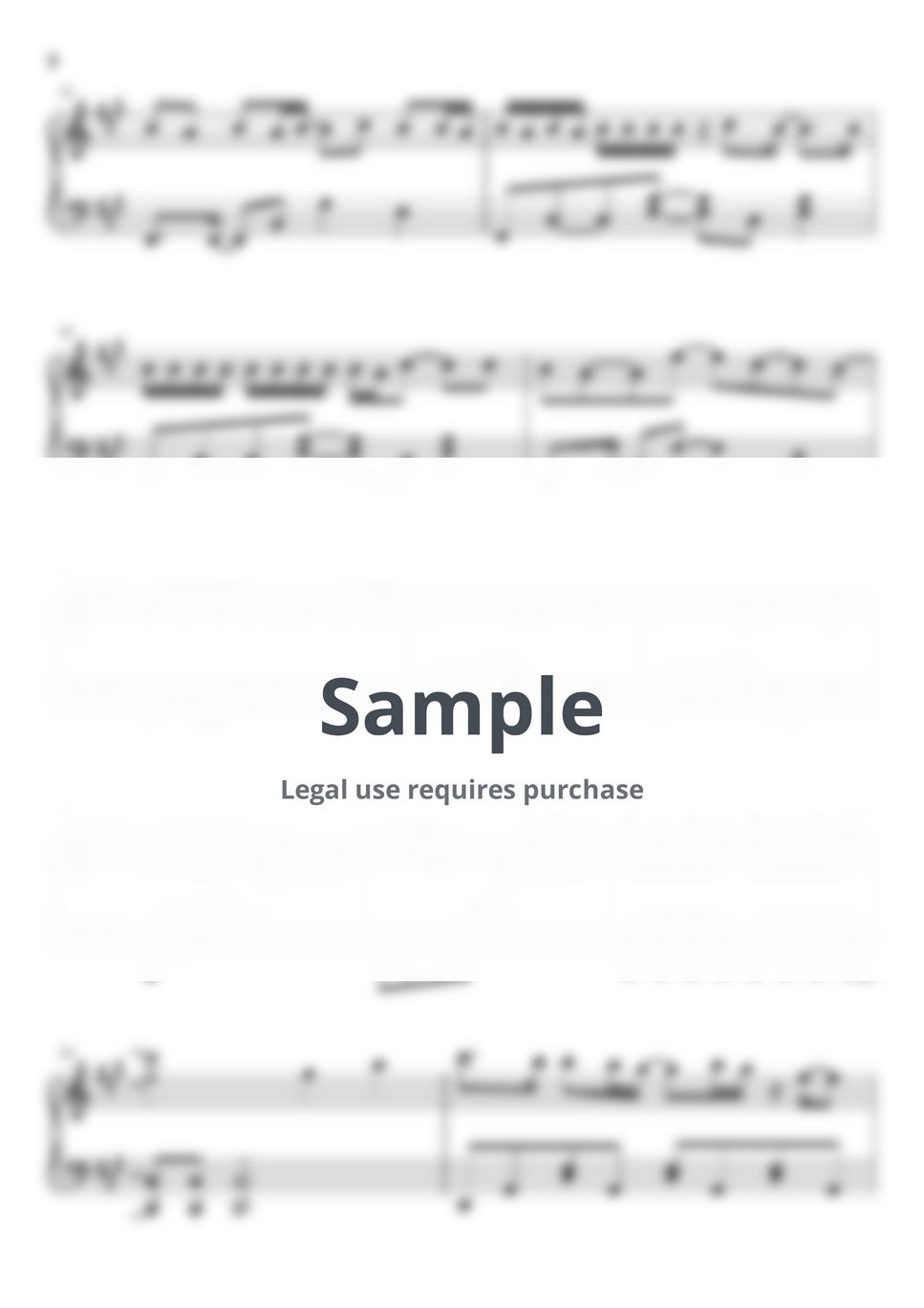 (Domestic na Kanojo OP) - Kawaki wo Ameku / Crying for Rain 악보 by Piano ...