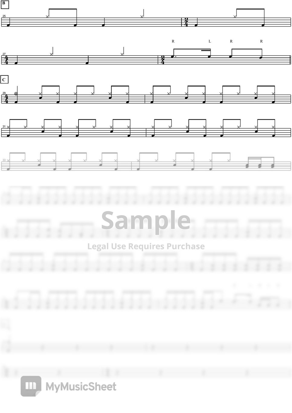 Bonnie Tyler - Total Eclipse Of The Heart Sheets by COPYDRUM