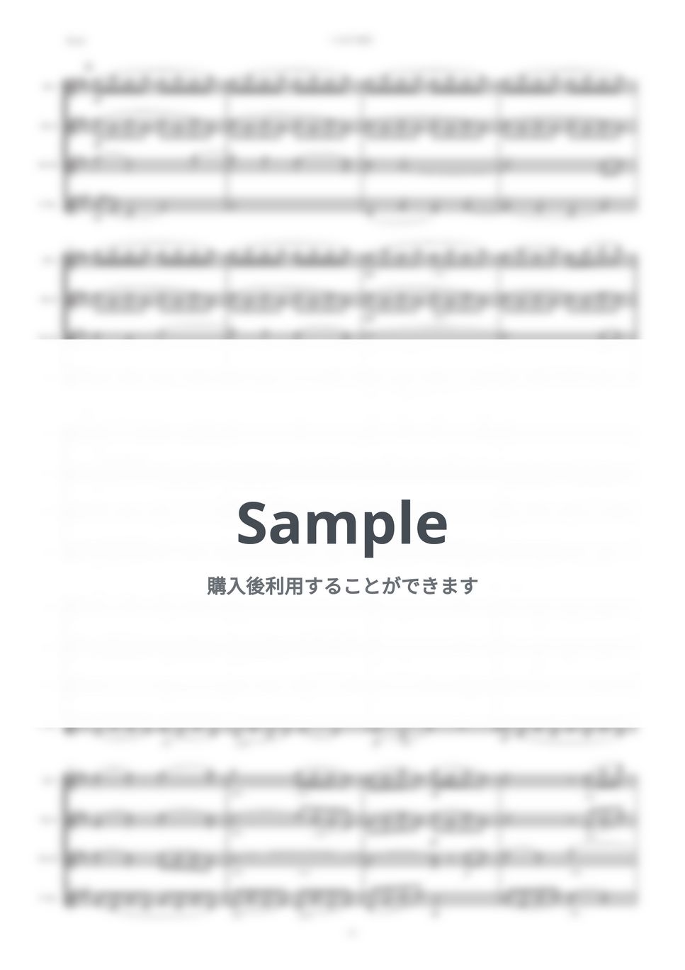 GRAHAM JOHN RODERICK - 「べらぼう紀行」オーボエ四重奏版 楽譜 by 中島雅彦