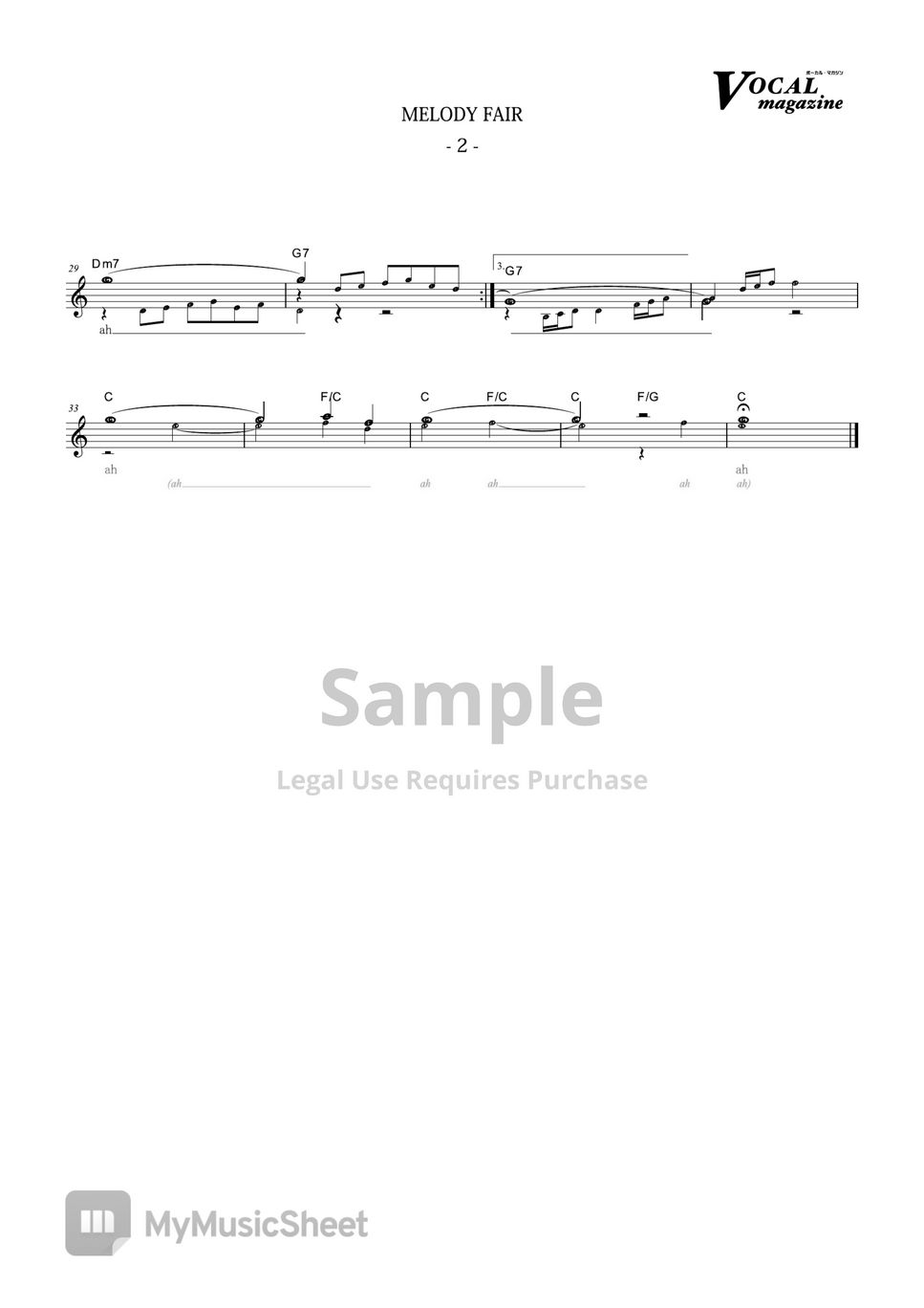 BEE GEES - MELODY FAIR (VOCAL MAGAZINE) Sheet Music by Far East Island ...