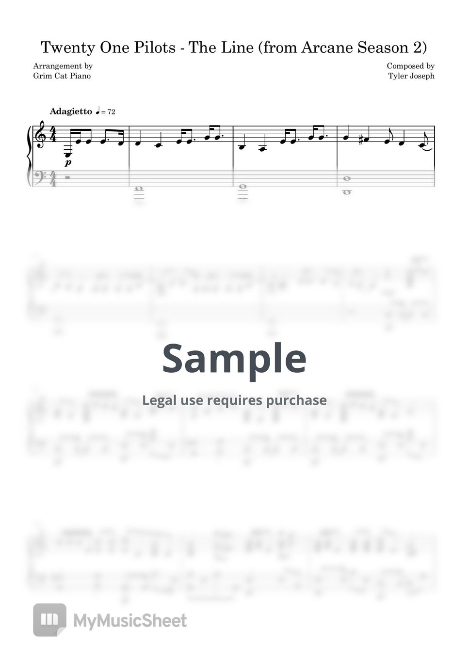 Twenty One Pilots (from the series Arcane League of Legends) - The Line ...