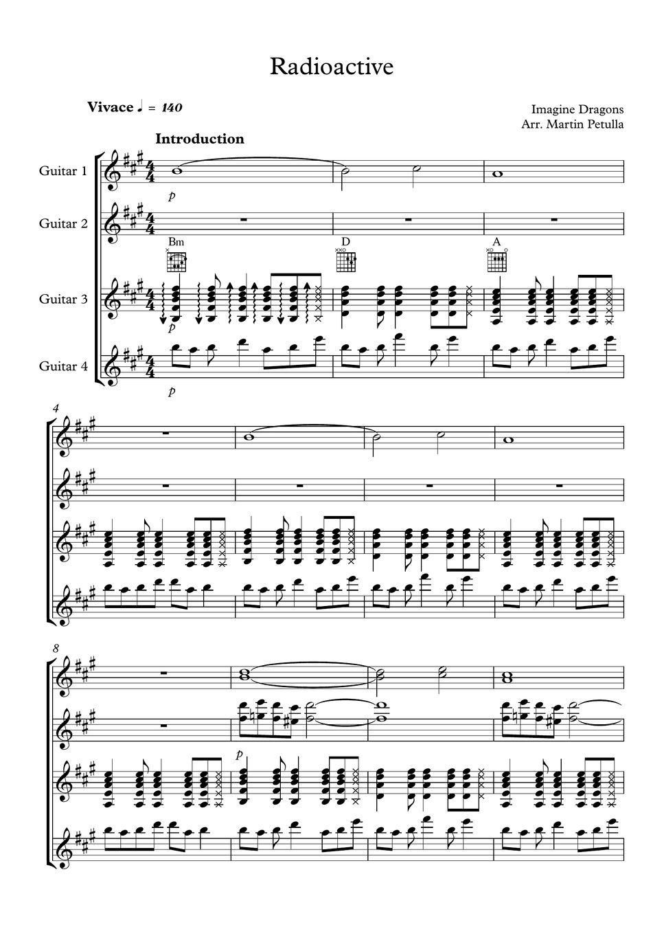 Imagine Dragons - Radioactive TAB by Martin Petulla