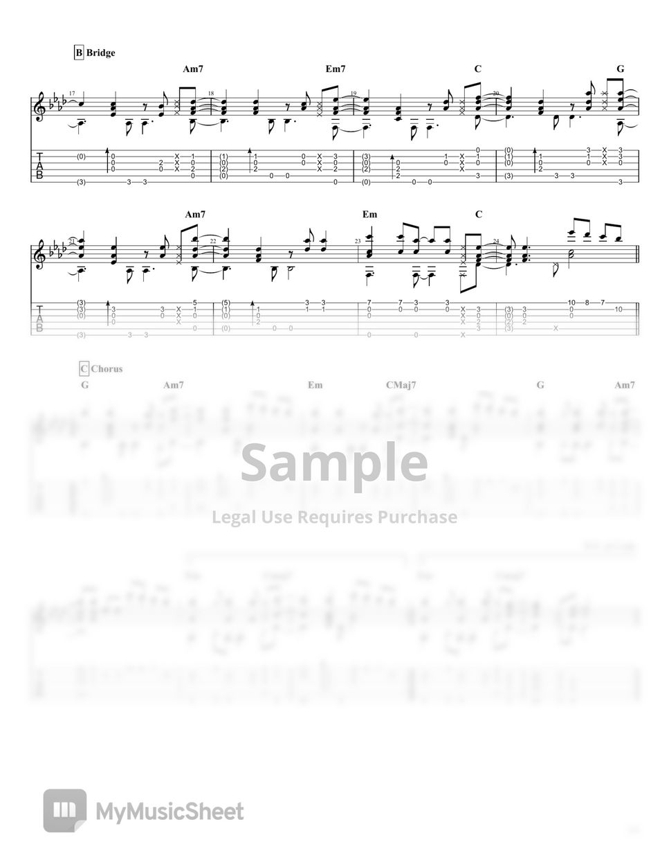 Katy Perry - Firework (Fingerstyle Guit) Sheets by Enrique Rojas