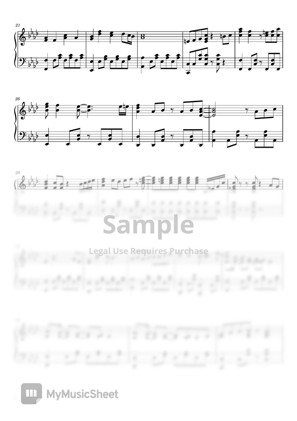 Katsuo Ohno - Detective Conan Main Theme (For Piano Solo) Sheet Music by poon