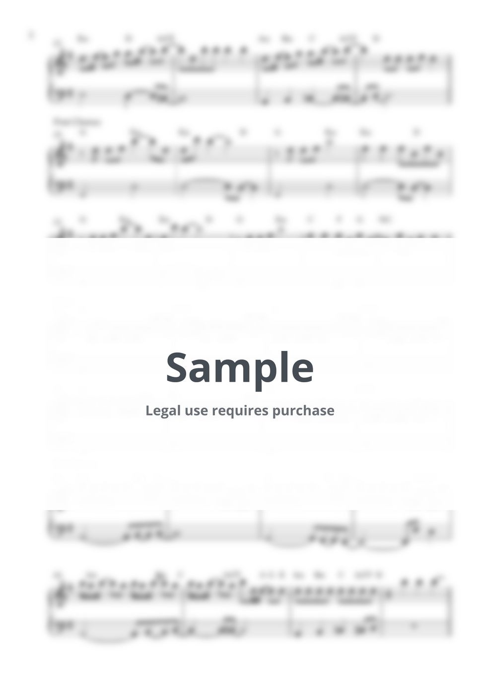 (G)I-DLE - Klaxon (EASY PIANO SHEET) Sheet Music by Pianella Pian