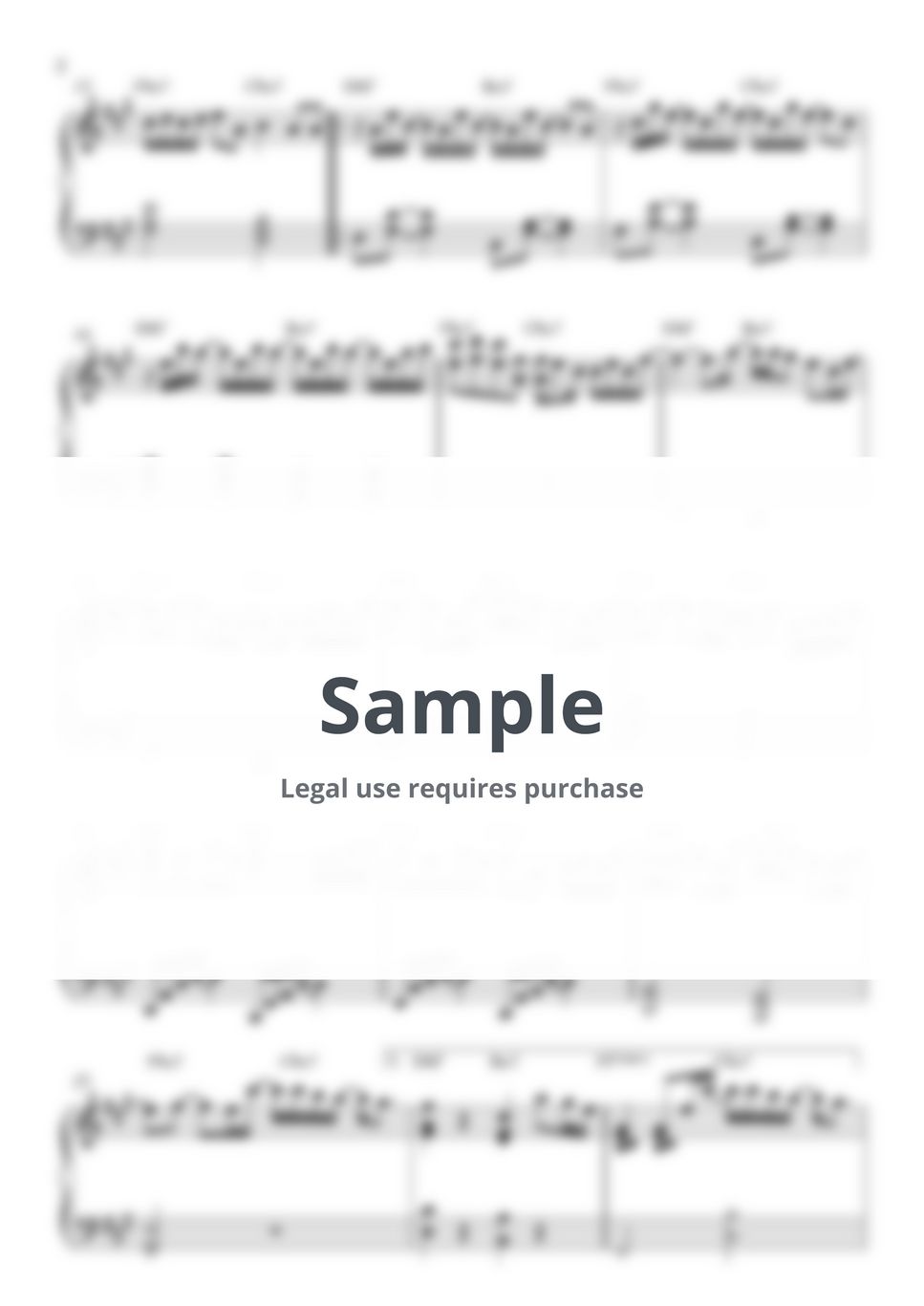 TXT(투모로우바이투게더) - Beautiful Strangers Sheet Music by PIANOTE피아노트