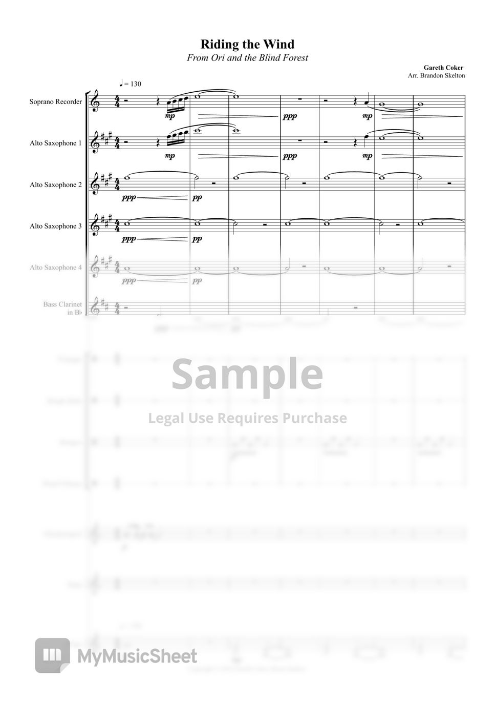 Ori and the Blind Forest - Gareth Coker - Riding the Wind (Full Score ...