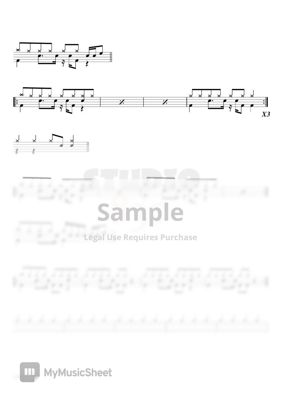 Linkin Park - Faint Sheet by Studio830