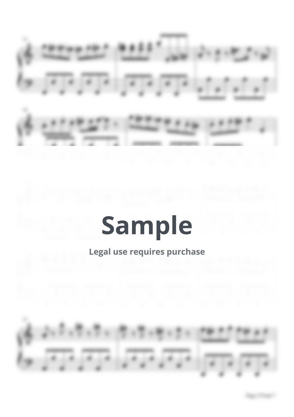 Mitsukiyo - Unwelcome School (Blue Archive) Sheet Music by dogemusic