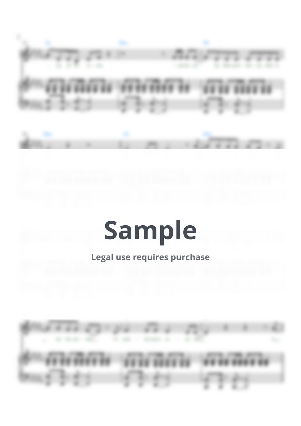 Sombr - Back to Friends (Two files: easy and duo) Sheet Music by Rita B