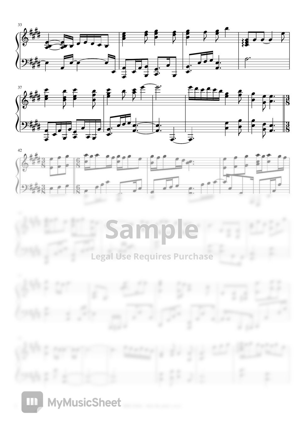 Billie Eilish - When the party's over Sheet