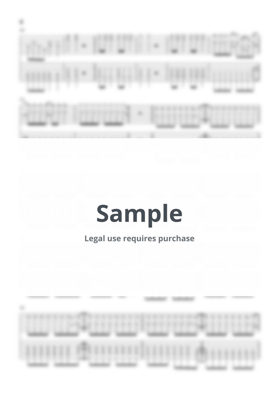 QWER - 청춘서약 Sheets by 땡시리