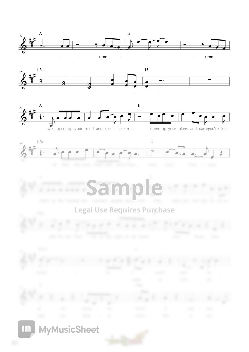 Jason Mraz - I,m yours (Jason Mraz) (Guitar TAB) TAB by 김종완
