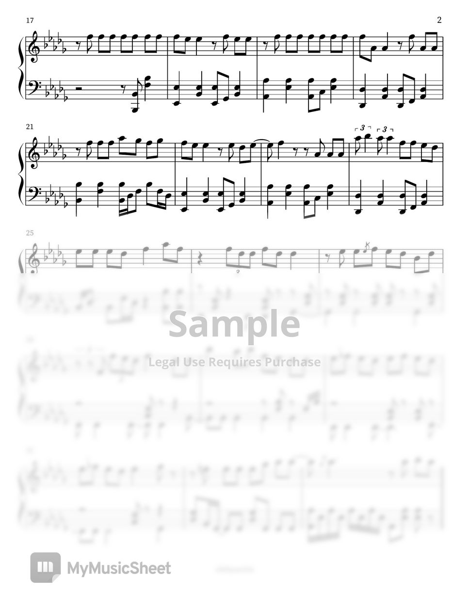 HIGHLIGHT(하이라이트) - Classic Sheet Music by chihyun416