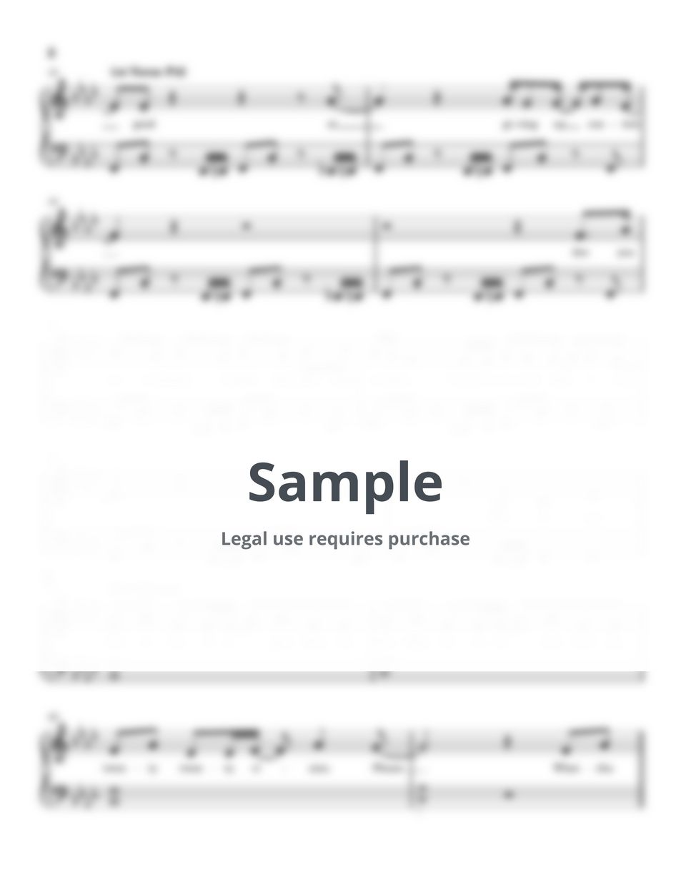 Dua Lipa - Whatcha Doing Sheet Music by Pianotato